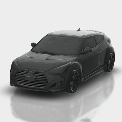 🚗 Hyundai Veloster Turbo R 2014・ STL File for 3D printing・Cults