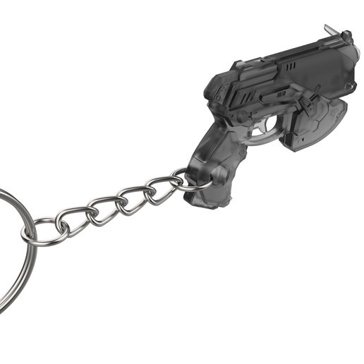 3D file Keychain - DVa Blaster - Overwatch - Printable 3d model - STL ...