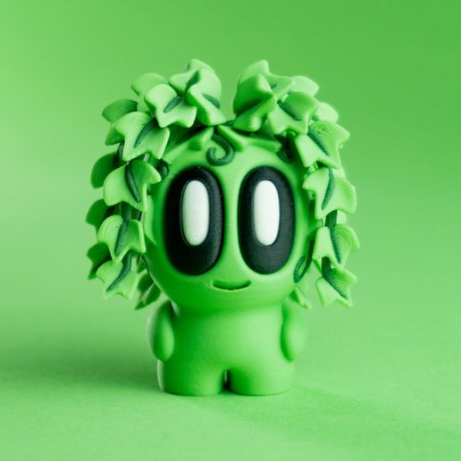 🌿 Blob Plants - Mini Plant Collectible Art Toy with Pot Container・ 3D ...