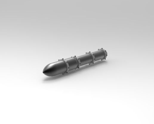 🦸 Missile Model 1・ STL File for 3D printing・Cults