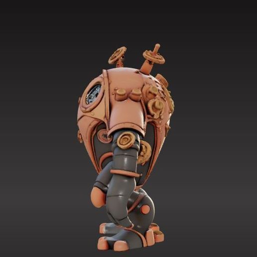 STL file Steam Punk Monster 3D STL file for printing 😤 ・3D printer ...