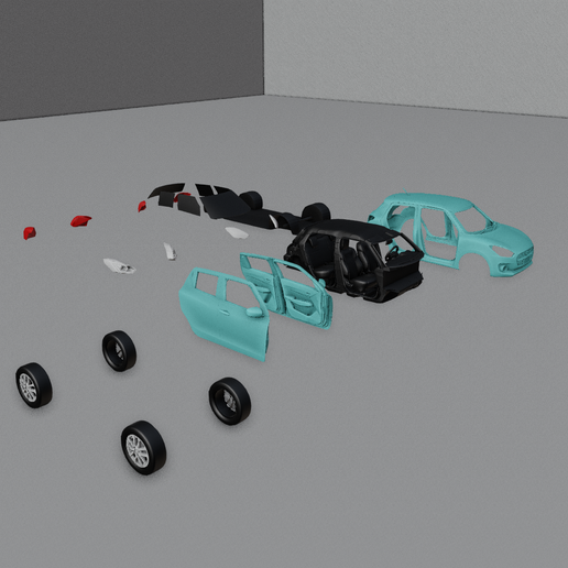 STL file Suzuki Swift 2022 👽 ・3D printing design to download・Cults