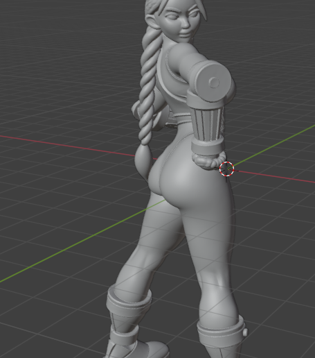 👾 Cammy White Street Fighter・ STL File for 3D printing・Cults