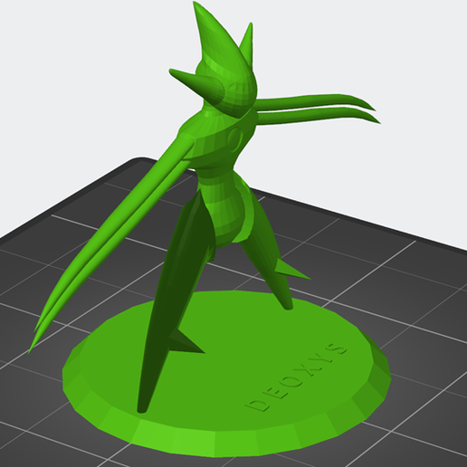 Free STL file deoxys 🐉 ・3D printer design to download・Cults