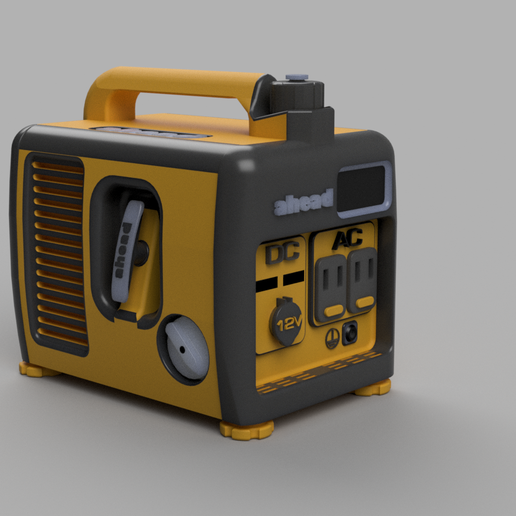 STL file Portable Generator・Model to download and 3D print・Cults