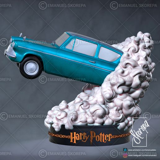weasley flying car