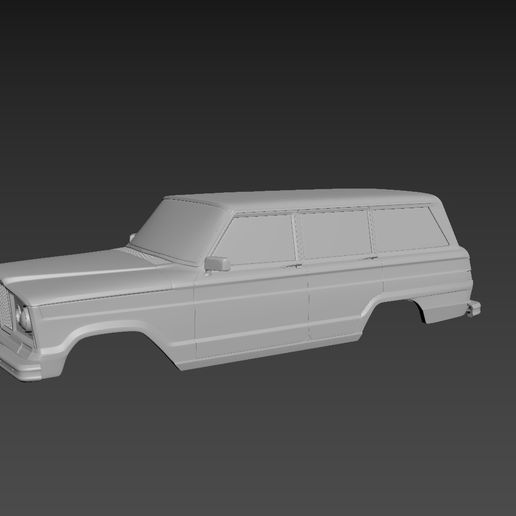 🚗 Jeep Grand Wagoneer 1963 Body For Print・ 3D File for ・Cults