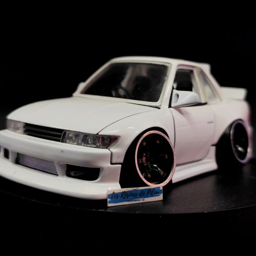 3D printer Nissan Silvia S13 Tooned model kit • made with Elegoo saturn ...