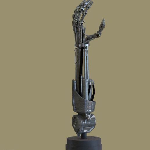 💪 Terminator T-800 Arm・ 3D File for 3D printing・Cults