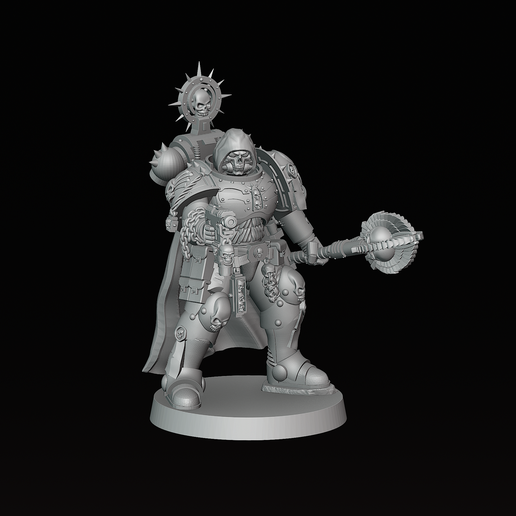 3D file Chaplain brother 🪖 ・3D printable model to download・Cults