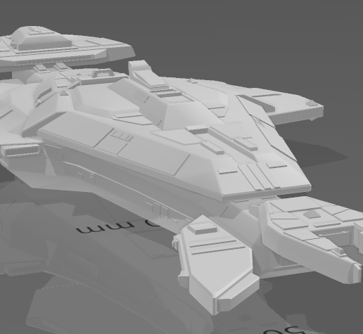 🖖 STO - Cardassian - Keldon-class Cruiser・Free STL File for 3D printing ...