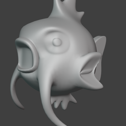 🗝️ Printable Magikarp Keychain - 3D Model・Free STL File for 3D printing ...
