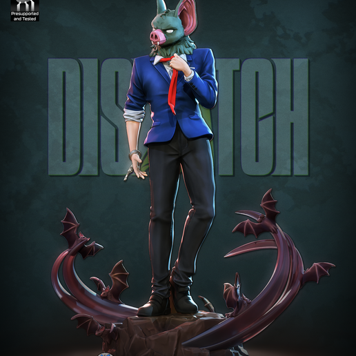 👧 Sonar - Dispatch Game Figure for 3D printing・ 3D File for 3D printing ...