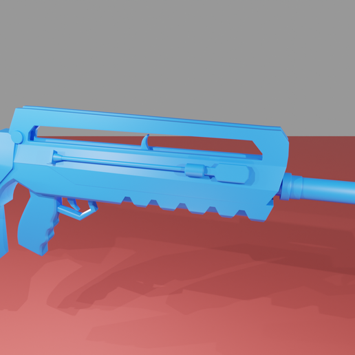 🔫 Asuna Blue Archive Gun・ OBJ File for 3D printing・Cults
