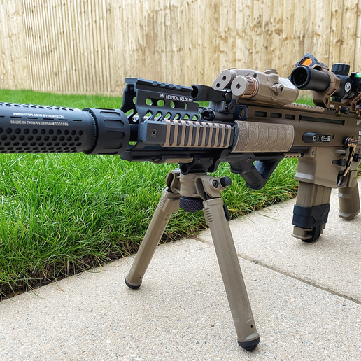 🗼 Tokyo Marui SCAR-H Airsoft Rail Extension・Free 3D File for ・Cults