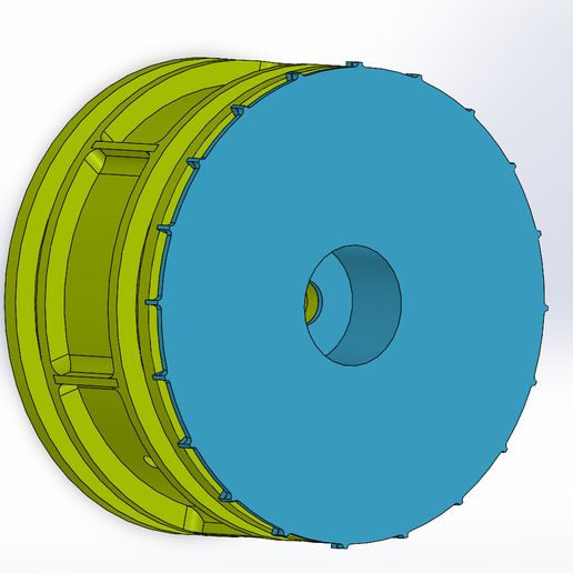 🚁 TurboFans Ken Block Rims Bycmo Rc 1/10・ STL File for 3D printing・Cults