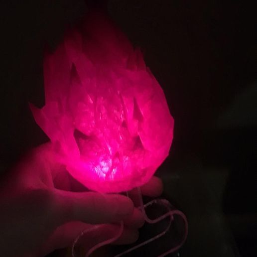 🔥 Low Poly Fire, Promare Burnish Lio Flame Cosplay, Light up LED ...