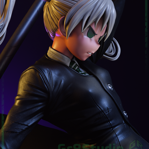💬 Maka - Soul Eater・ 3D File for 3D printing・Cults