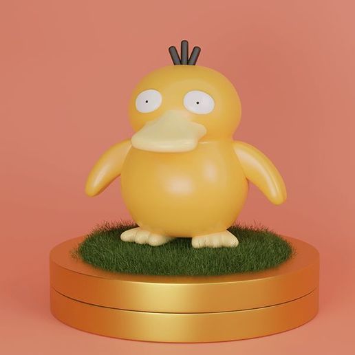 🐉 Psyduck・ STL File for 3D printing・Cults