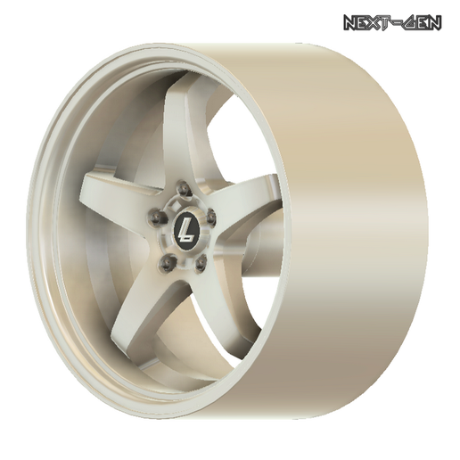 🧑‍🏭 Next-Gen - Lenso D1-R - Real Rims for Scale Model Cars・ STL File ...