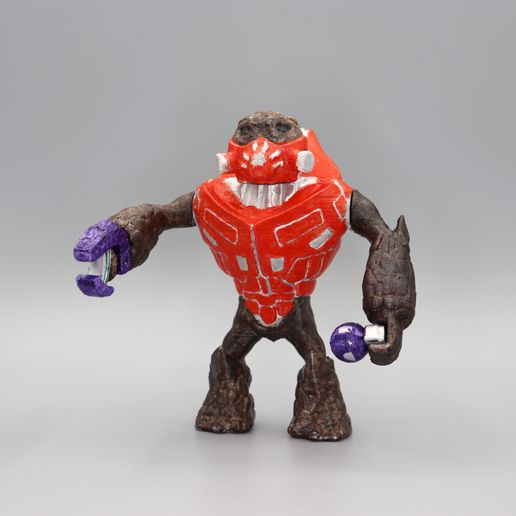 😇 Grunt fully articulated・ STL File for 3D printing・Cults