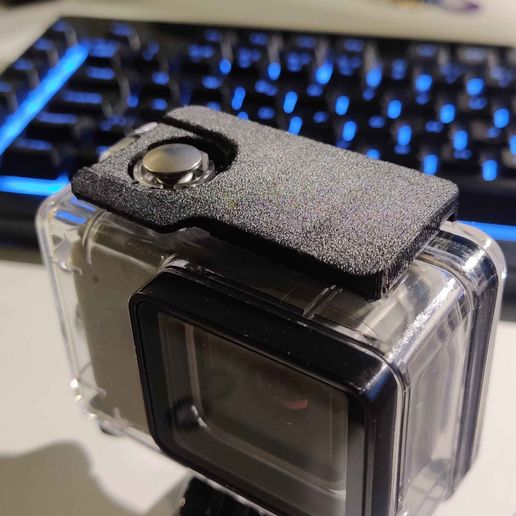 STEP file Gopro 7 Waterproof Enclosure Latch ⚙️ ・3D printer model to ...