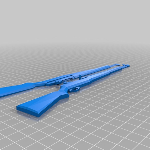 Archivo 3D gratis US M1 Garand WWII 🖨️ ・Plan de impresión en 3D para ...