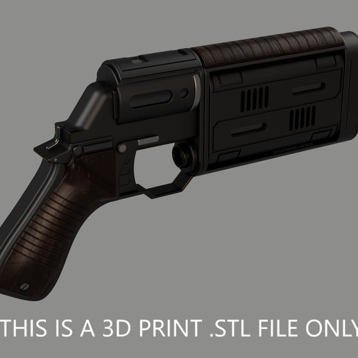 🔫 Cassian Andor – MW20 Bryar Blaster Pistol – 3D Print STL File・ 3D ...