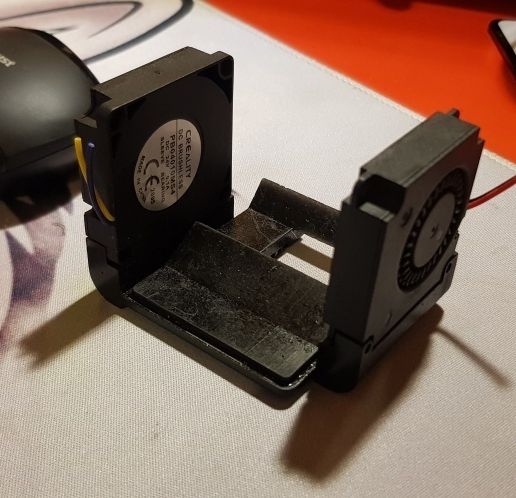 Free STL file Tronxy D01 Dual Fan Duct 🔧 ・3D print model to download・Cults