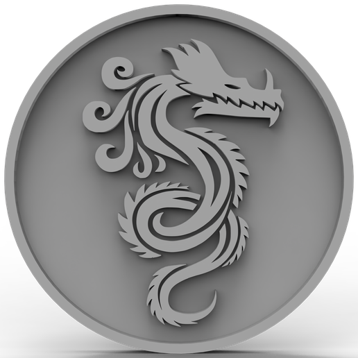 📁 3d Model Stl File For Cnc Router Laser And 3d Printer Dragon 1・free 3d