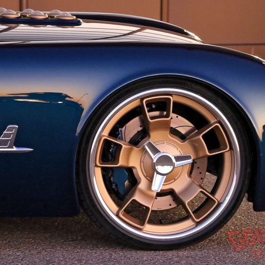 🛞 CORVETTE WHEEL FOR 1/24 - 1/25 MODEL KIT. - REFERENCE OF KINDGIT ...