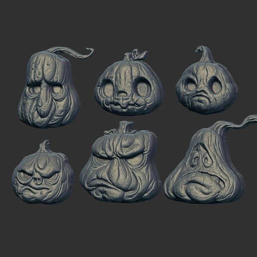 🎃 pumpkins cnc model・ STL File for 3D printing and CNC machining ...