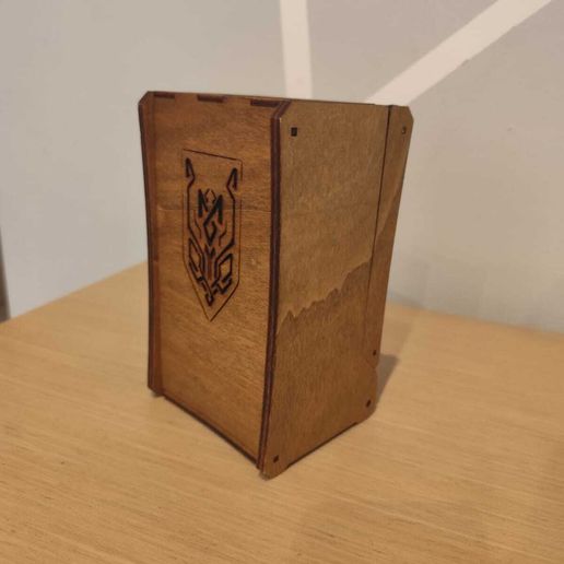🎲 Laser-Cut Dice Tower – FOR 3MM + Instructions & Decorations・ 3D File ...