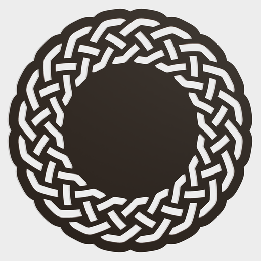 3D file Celtic Knot 12 - 2D/3D Wall Art STL+SVG+DXL+PNG For CNC Router ...