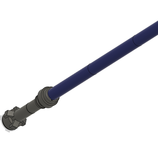 STL file lightsaber (buildingblockstyle) cosplay size ⭐ ・3D printable ...