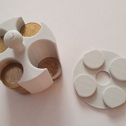 🪙 Coin holder・Free STL File for ・Cults