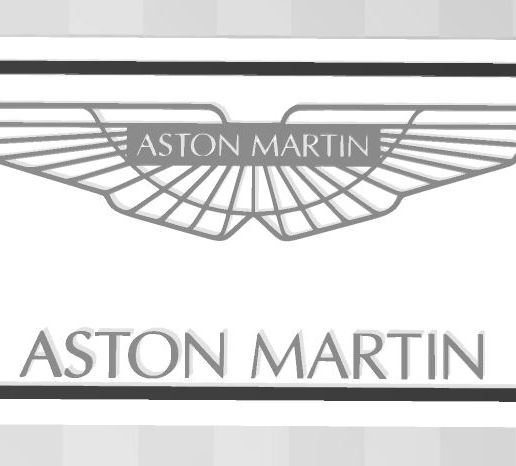 aston martin logo coloring pages
