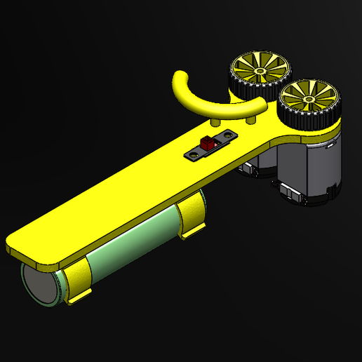 🚗 String Shooter Toy – 3D Printable Motorized Fun Gadget・ 3D File for ...