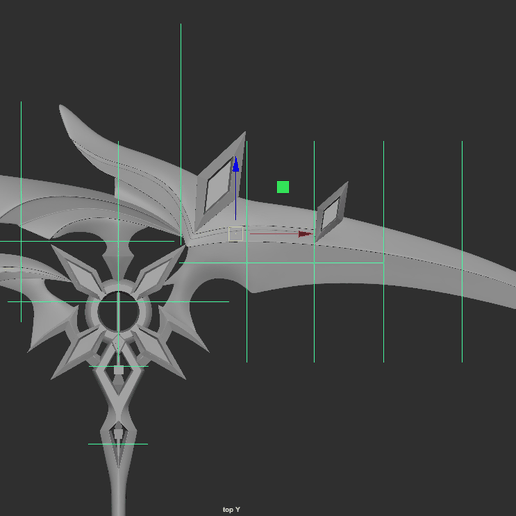 🎭 ARLECCHINO SCYTHE - CRIMSON MOON'S SEMBLANCE - GENSHIN IMPACT・ 3D ...