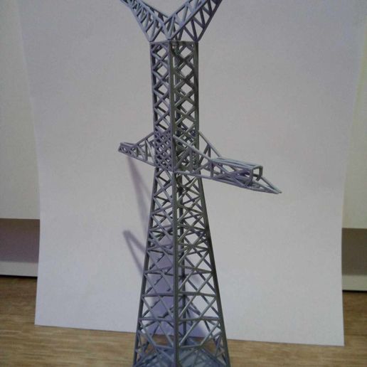 Archivo STL HIGH VOLTAGE PYLON - 1400 kV "CAT" reinforcing 🐱 ・Diseño ...