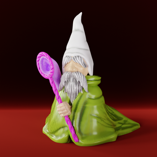 👾 Ancient wizard / crawly wizard meme・Archivo STL Gratis para Impresión ...