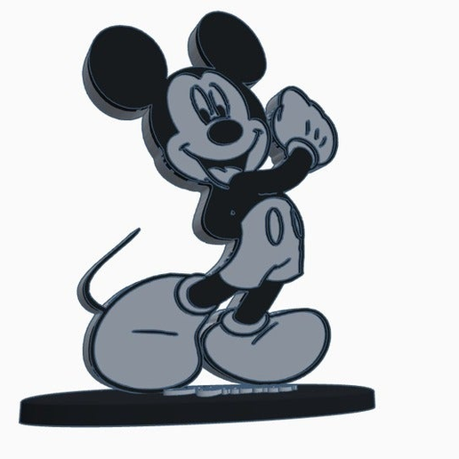 👽 Mickey V4・Free STL File for ・Cults