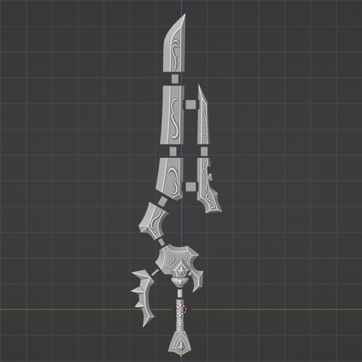 🗡️ Anduin sword from World of Warcraft・ STL File for 3D printing・Cults
