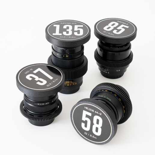 📷 Cine-Mod Kit: Focus Gears and Caps for Vintage Russian Lenses・ STL ...