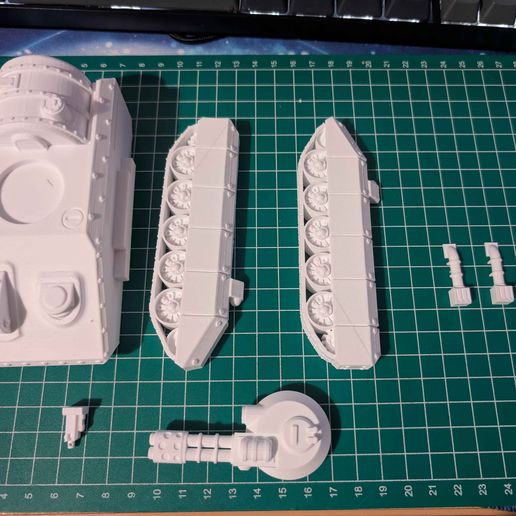 🔥 Boyar flame assault tank (FDM friendly) (Hell hound)・3D Print・Cults