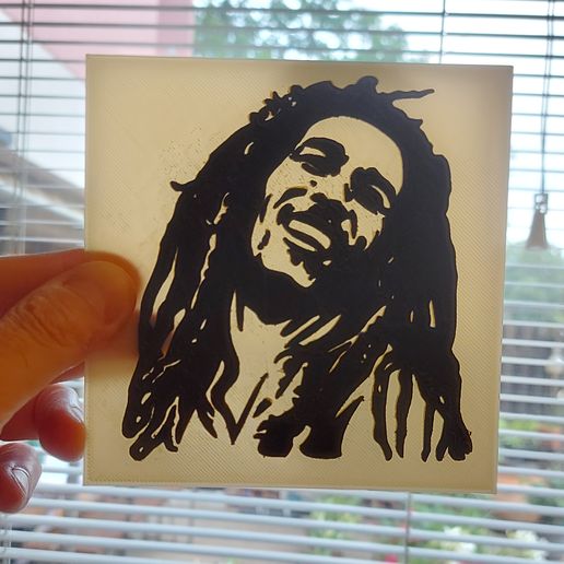 Archivo OBJ Portrait of Bob Marley 👾 ・Diseño de impresión en 3D para ...