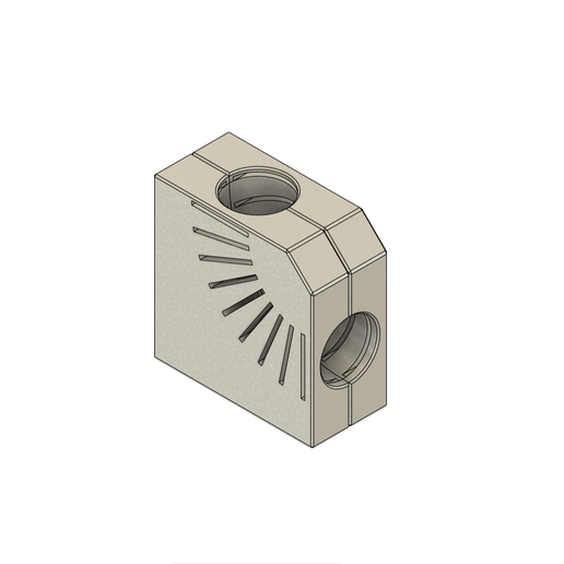 🧑‍🔧 1 1/2" 38mm Mandrel Bend cut jig・ STL File for 3D printing・Cults