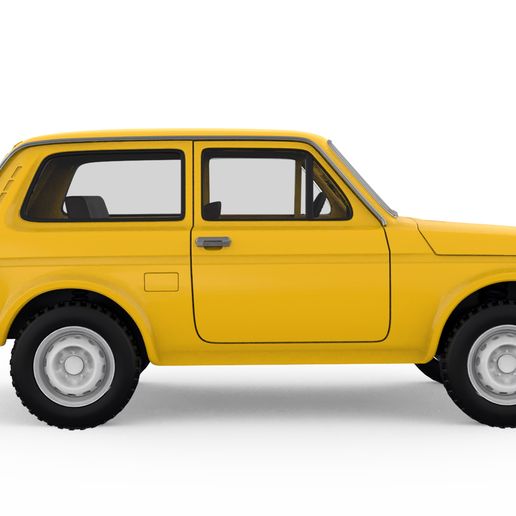 🚗 Lada Niva Iconic SUV 4x4, STL Files for 3D Printing RC and diecast ...