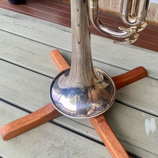 🎺 Trumpet display stand (yes it's fully printable)・ STL File for 3D ...