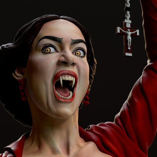 🧛 Regine Dandrige (Fright Night 2)・ OBJ File for 3D printing・Cults
